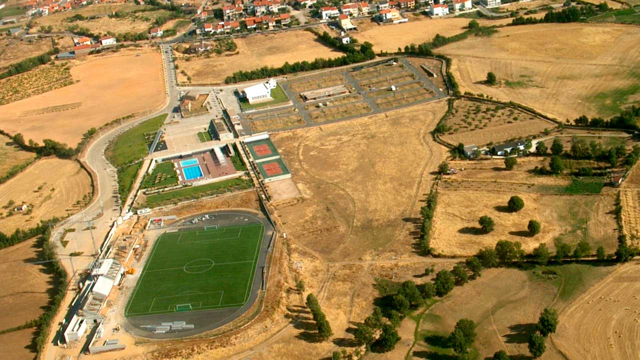 masterplan complexo desportivo de Mogadouro | Clare Neves